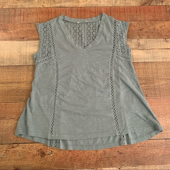 Sundance | Tops | Sundance Catalog Womens Blue Dinah Embroidered Eyelet ...